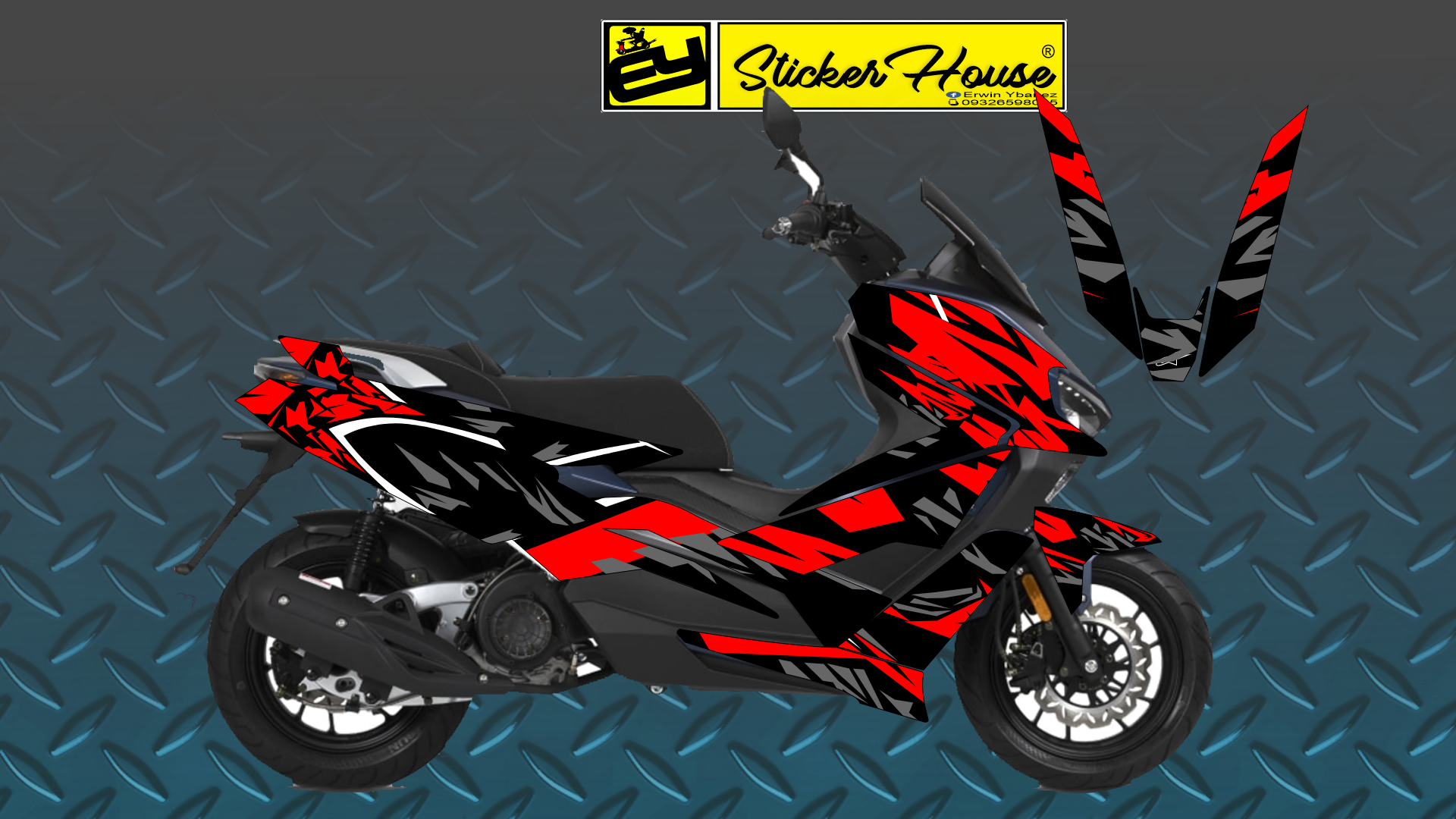 Rusi RFi 175 Decals | Lazada PH