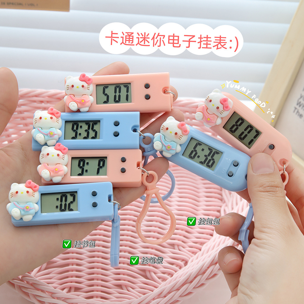 【New arrival】Cartoon Cute Mini Wall Clock - Portable Electronic ...