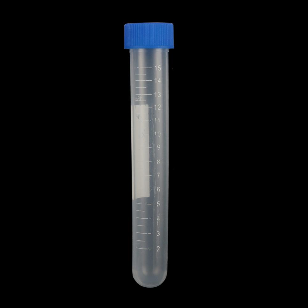 【InnovateWorld】15ml Screw Cap Round Bottom Centrifuge Tube Free ...