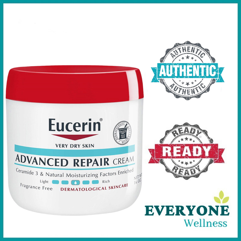 [Local Delivery] Eucerin Advanced Repair Cream, 454g [Very Dry Skin ...