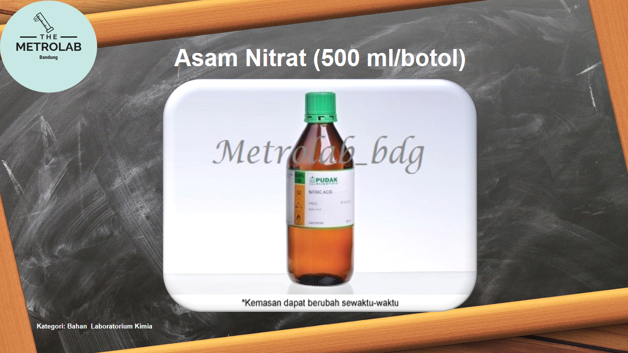 Asam Nitrat | Nitric Acid | HNO3 | 65-68%, AR | 500 ml/botol | Lazada ...