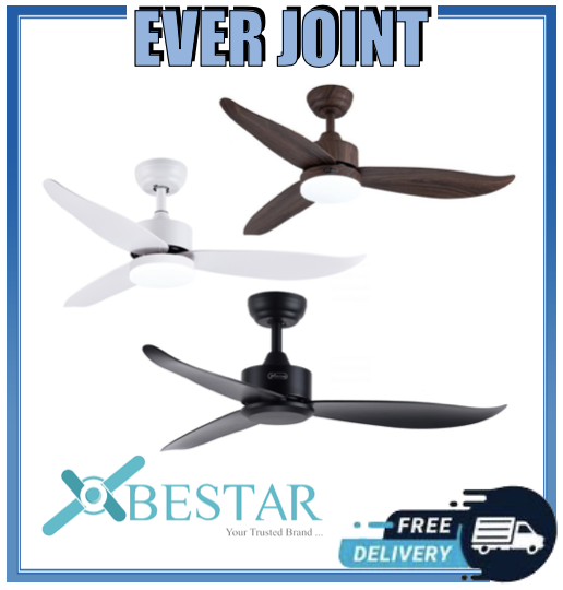 [Bulky] Bestar Razor 3 Blades 46"/54" Inch Ceiling Fan with Led Light ...