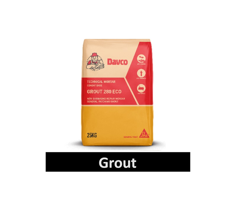 Cement Grout 280 Davco Eco 25KG | Lazada Singapore