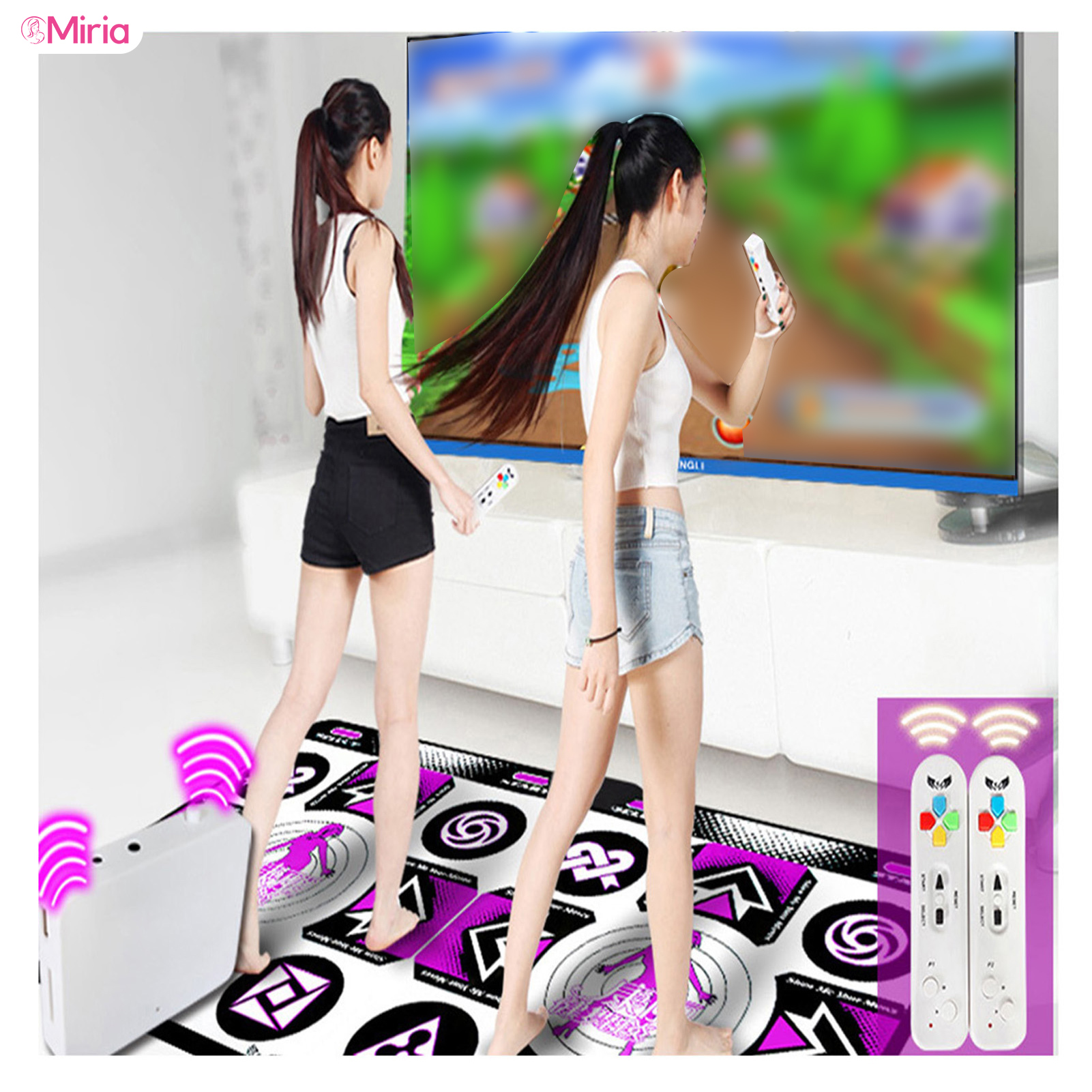 Miria USB Dancing Floor Pad Electronic Musical Dancer Blanket Carpet for PC Laptop Computer ...