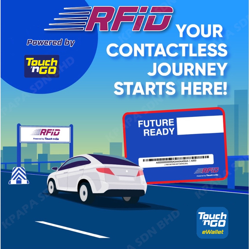 (READY STOCK) RFID TOUCH 'N GO SELF-FITMENT *DIY RFID TAG* RFID CARD ...
