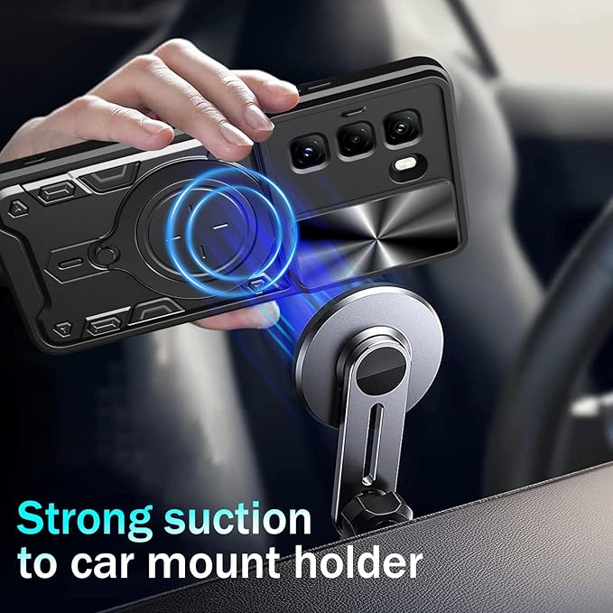 Tecno Spark Go 1 Case,with Slide Camera Lens Shockproof Phone Case for ...