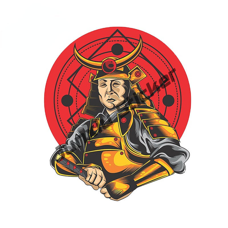 Japanese Samurai Sticker Car Bumper Decal Japanese Samurai Ronin Decal ...