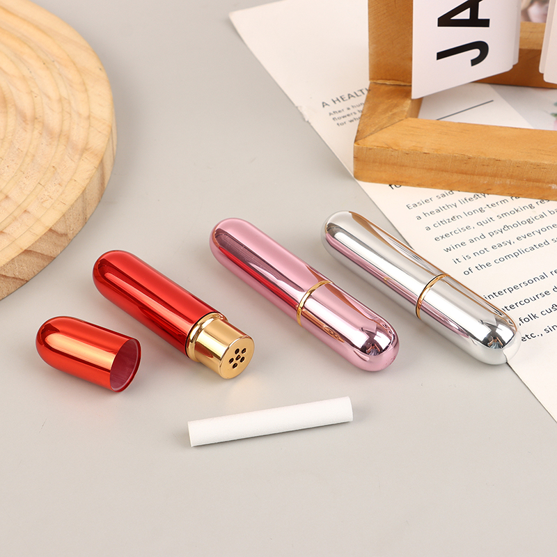 1pcs Nasal Inhalers For Essential Oils Aromatherapy Blank Aluminum ...