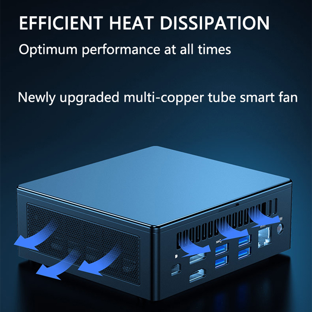 KUU Mingar 2 Office Gaming Mini PC 11th Intel Core i7-11370H Up to 4 ...