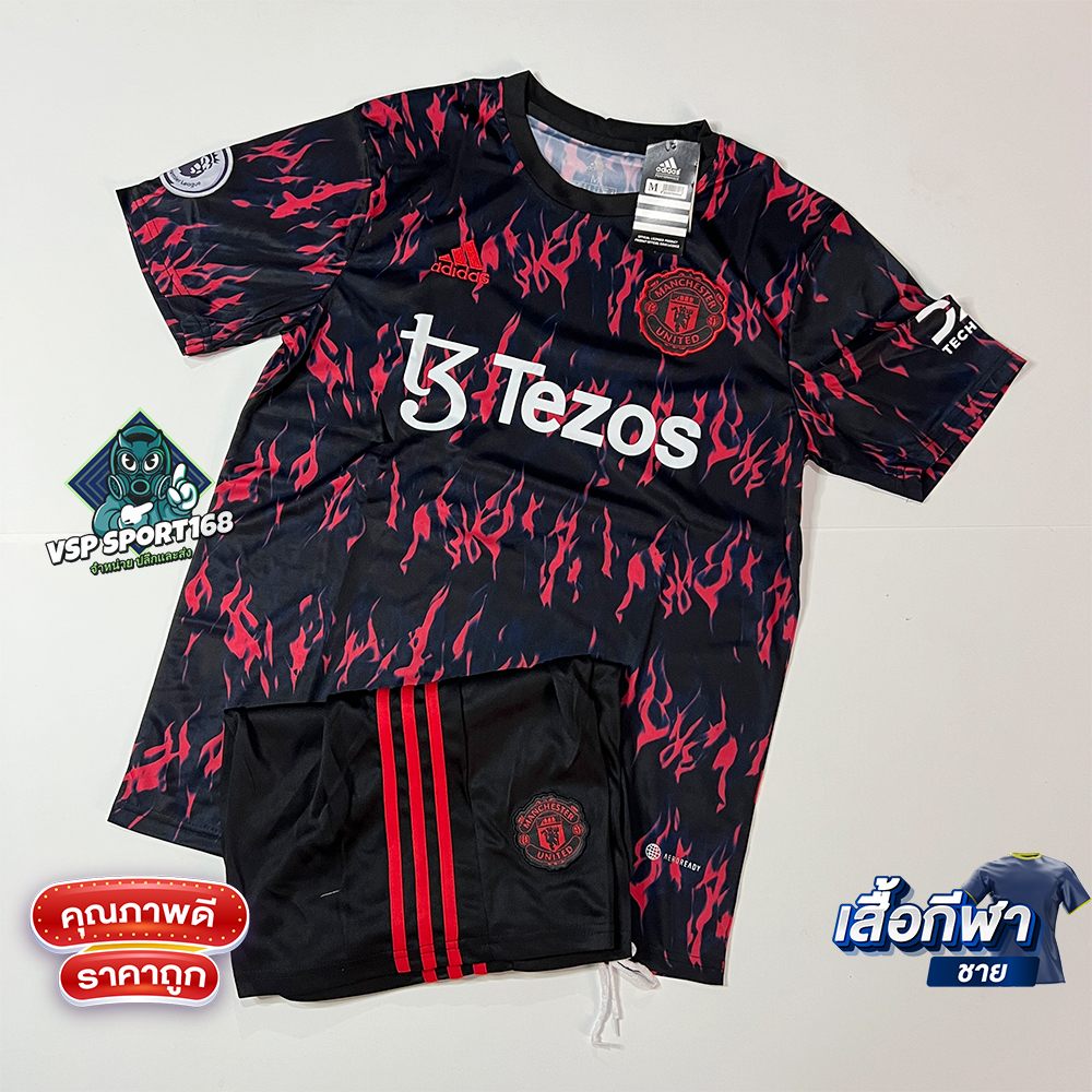 ชุดฟุตบอล เสื้อบอล M-UTD NEW ได้ทั้งชุด แขนสั้น ปี 2022-2023 ใหม่ล่าสุด (เสื้อบอลและกางเกงบอล ...