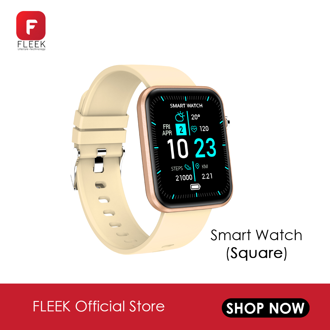 FLEEK Smart Watch (S), Sleep Monitoring, Telecontrol Photograph, IOS ...