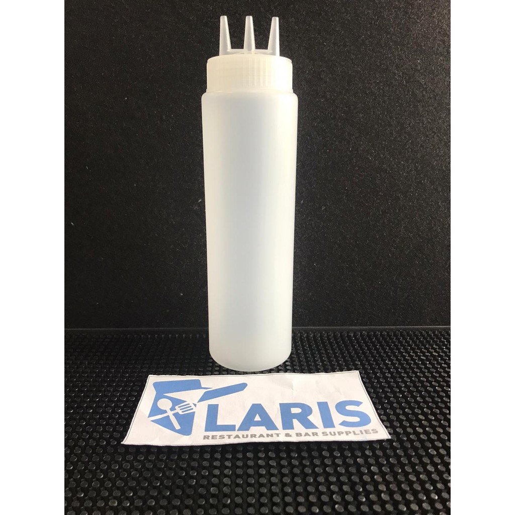 Botol Saos Dengan 3 Lubang/ 3 Tip Squeeze Bottle 24 oz 720ml | Lazada ...