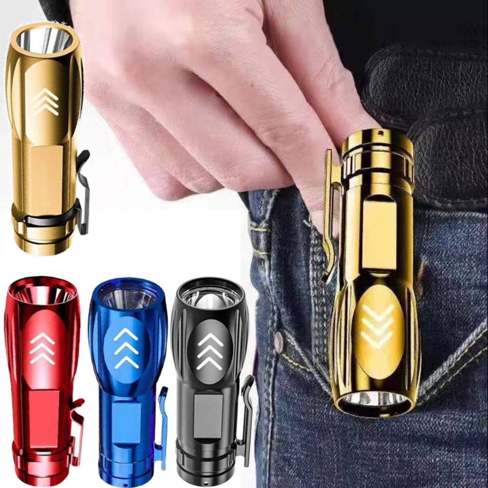 Convenient Waterproof Mini LED Flashlight Portable High Bright ...