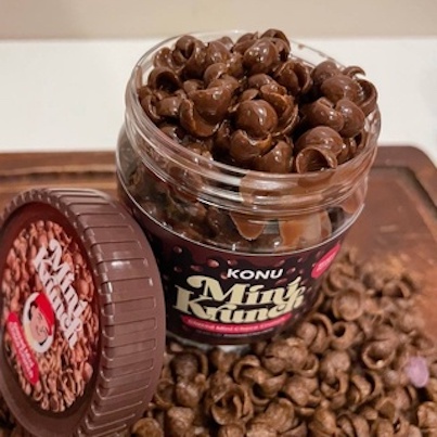 KONU Mini Krunch (Mini Koko Krunch) Glazed with Chocolate TRENDING ...