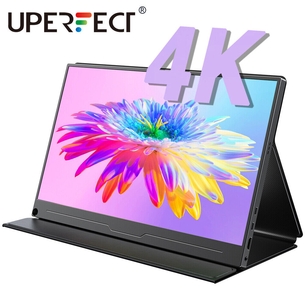 UPERFECT Truely 4K คอมพิวเตอร์,15.6 "IPS UHD 3840X2160 USB C [100% SRGB ...