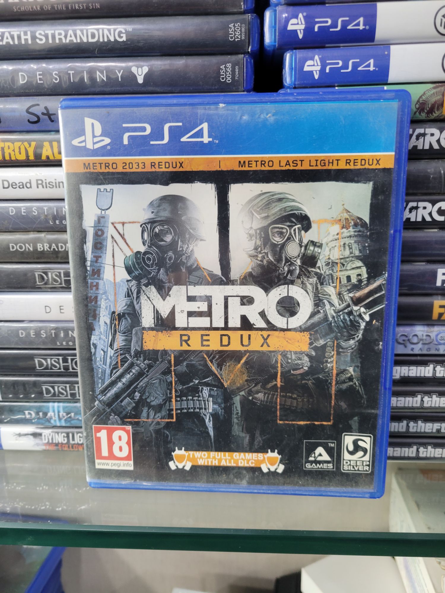 Playstation 4 Game Metro Redux collection of two games , metro 2033 ...