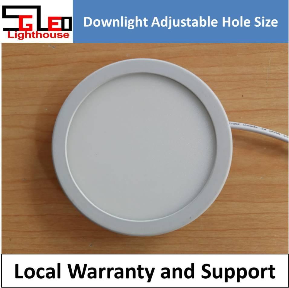 LED Downlight Adjustable Hole Size LED Ceiling Light Recessed Light ...