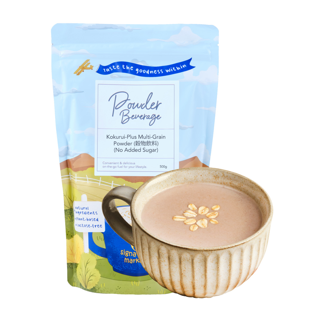 Signature Market Kokurui-Plus Multi-Grain Powder (穀物飲料) (No Added Sugar ...