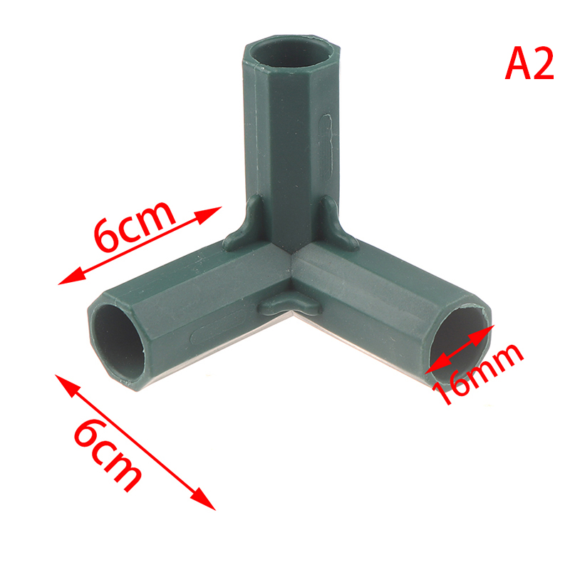16MM PVC Fitting Stable Support Heavy Duty Greenhouse Frame Building ...