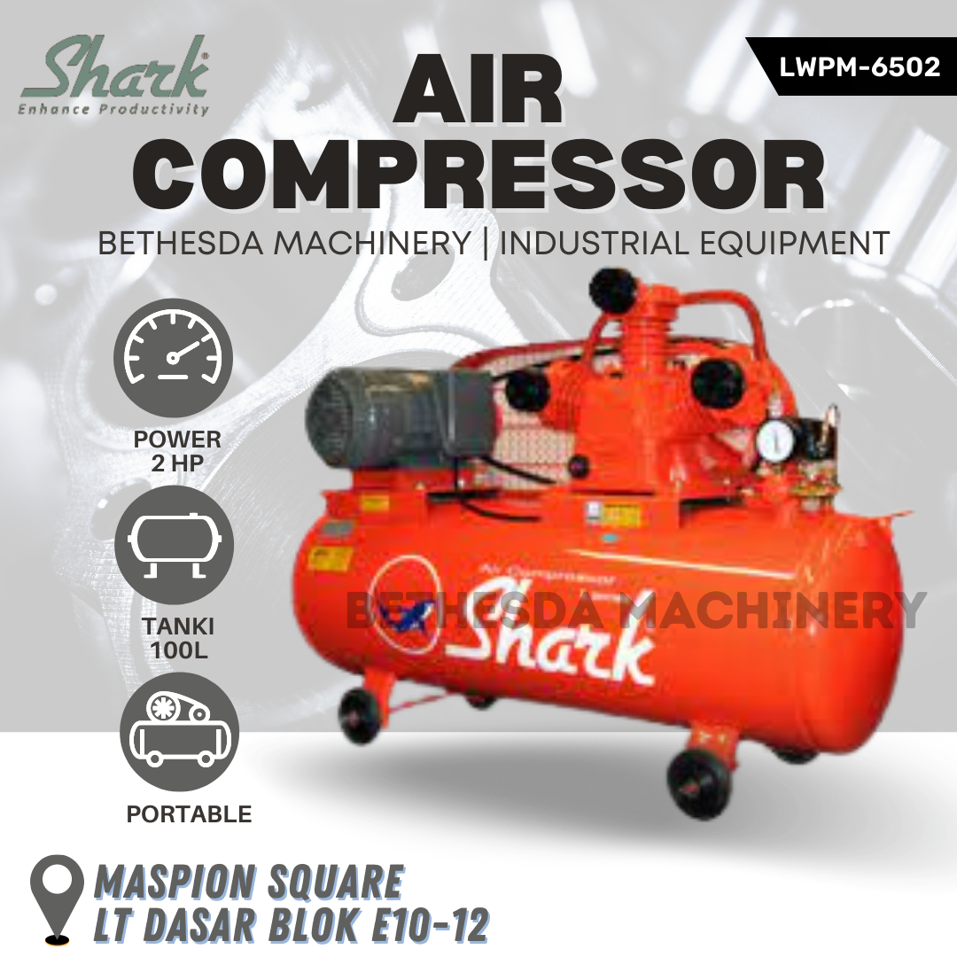 SHARK AIR COMPRESSOR / KOMPRESOR ANGIN 2 HP | Lazada Indonesia