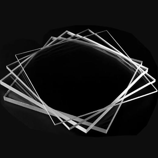 1mm thick 300x300mm Highly Transparent Acrylic Sheet Cuttable Clear ...