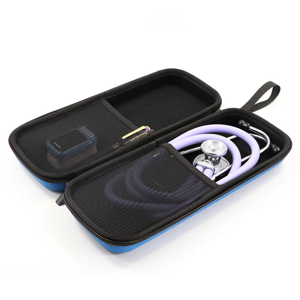 【StyleHive】Hard EVA Portable Stethoscope Carrying Case Box Shell Mesh ...