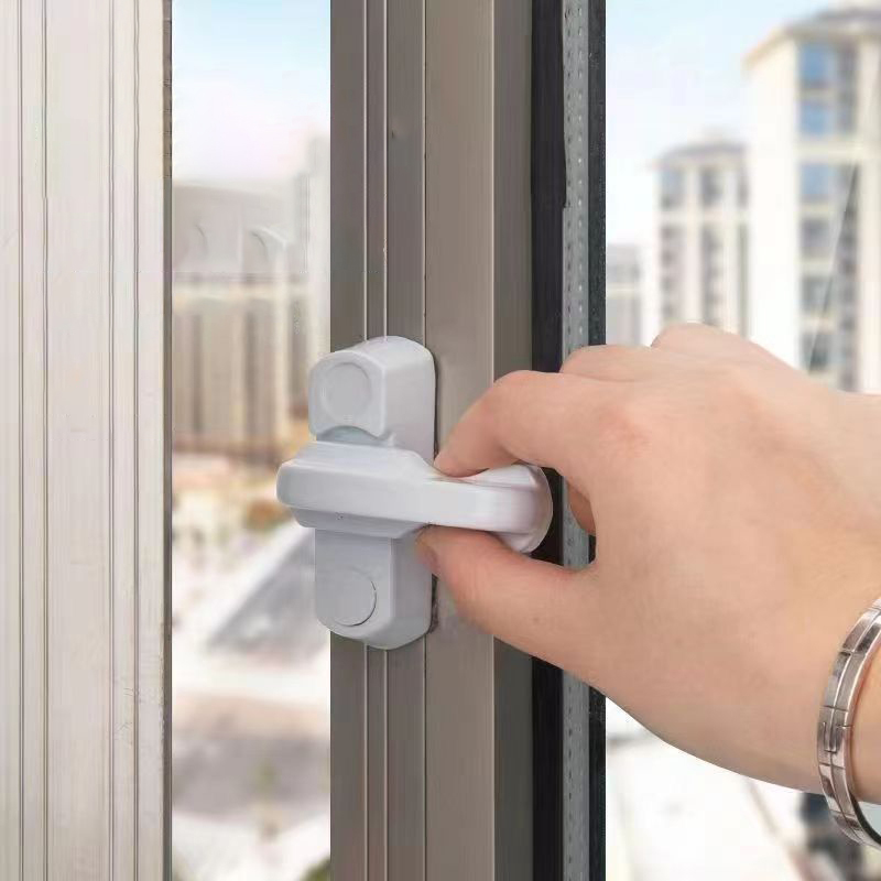 Window Door Sash Lock Plastic Child Safe Security Window Door Sash Lock ...
