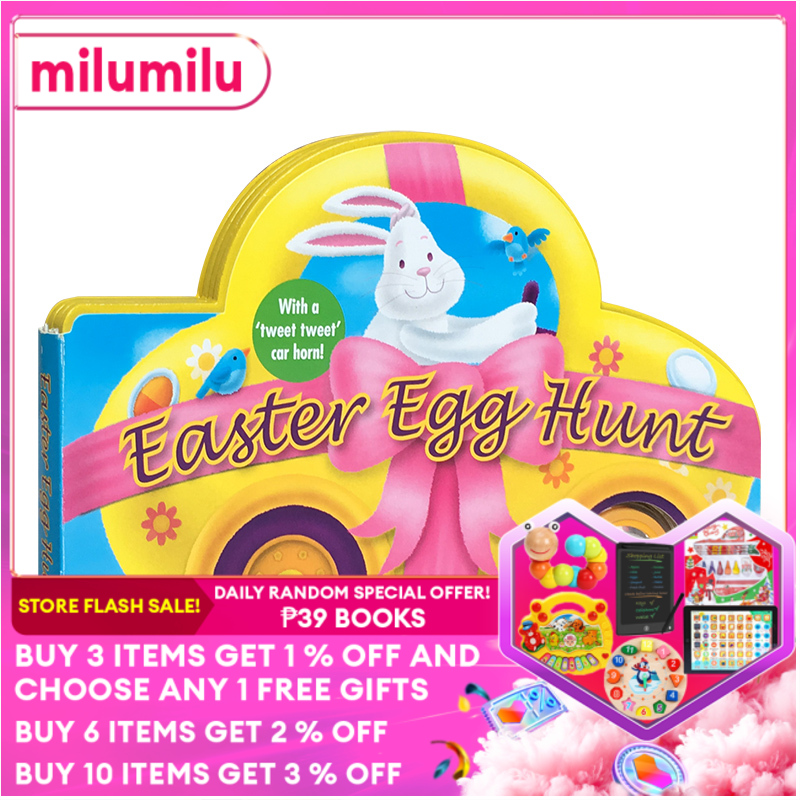 milu Easter Egg Hunt Picture Book Board Book Picture Book Children's ...