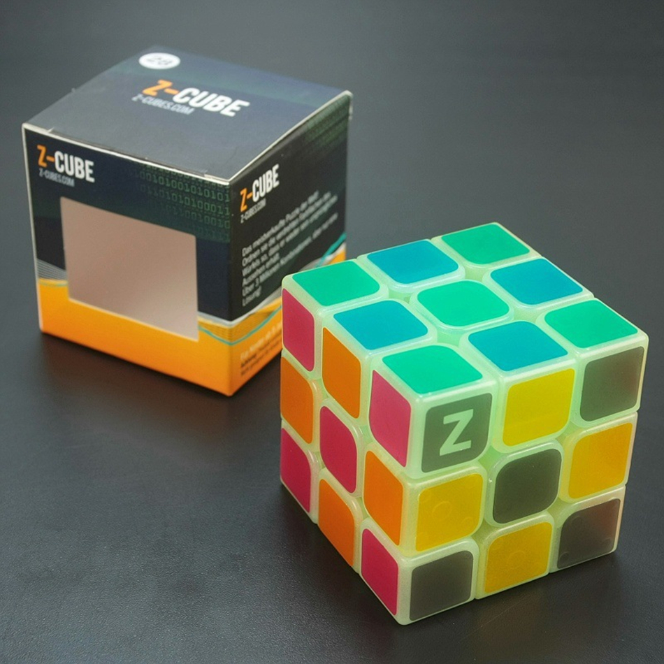 【SkinHorizon】Zcube 3x3x3 Luminous Green Magic Cube Z Glow In The Dark ...