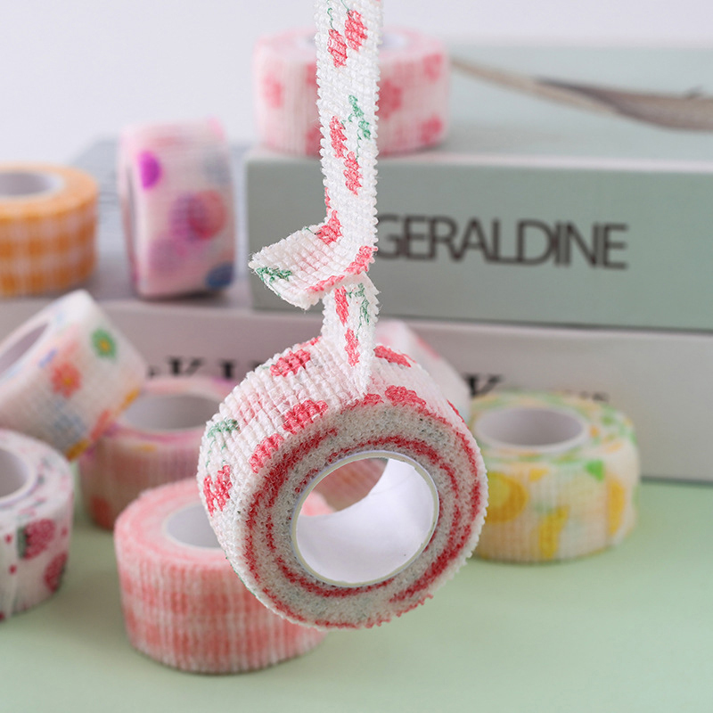5pcs Finger Guard Bandage Writing Printed Medical Self-Adhesive Bandage ...