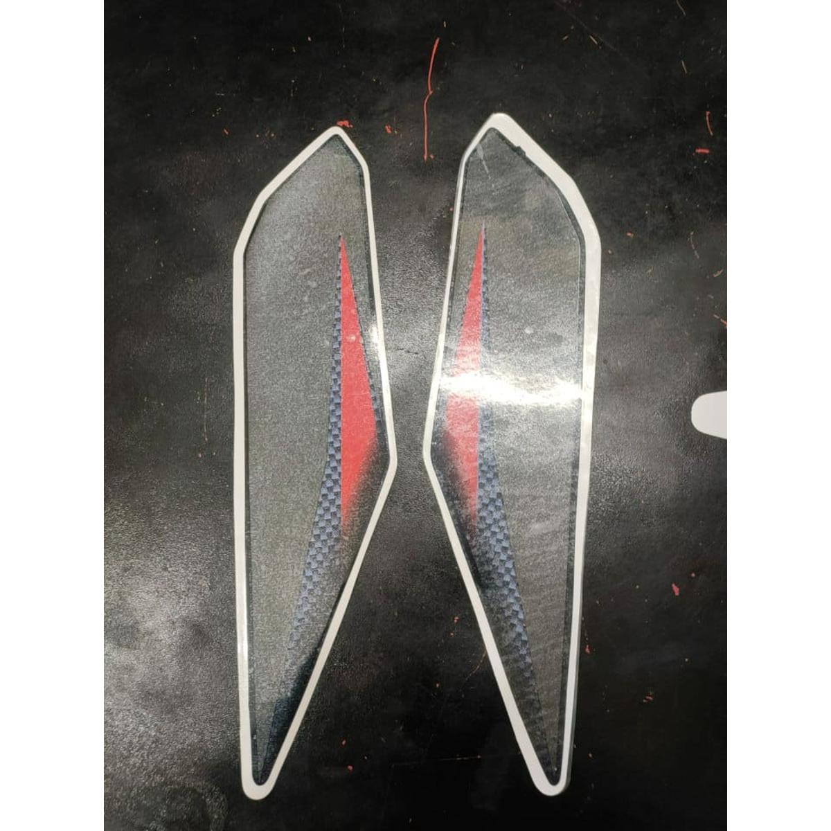 Pulsar 150 New Model Black Red Visor or Headlight Sticker | Daraz.com.bd