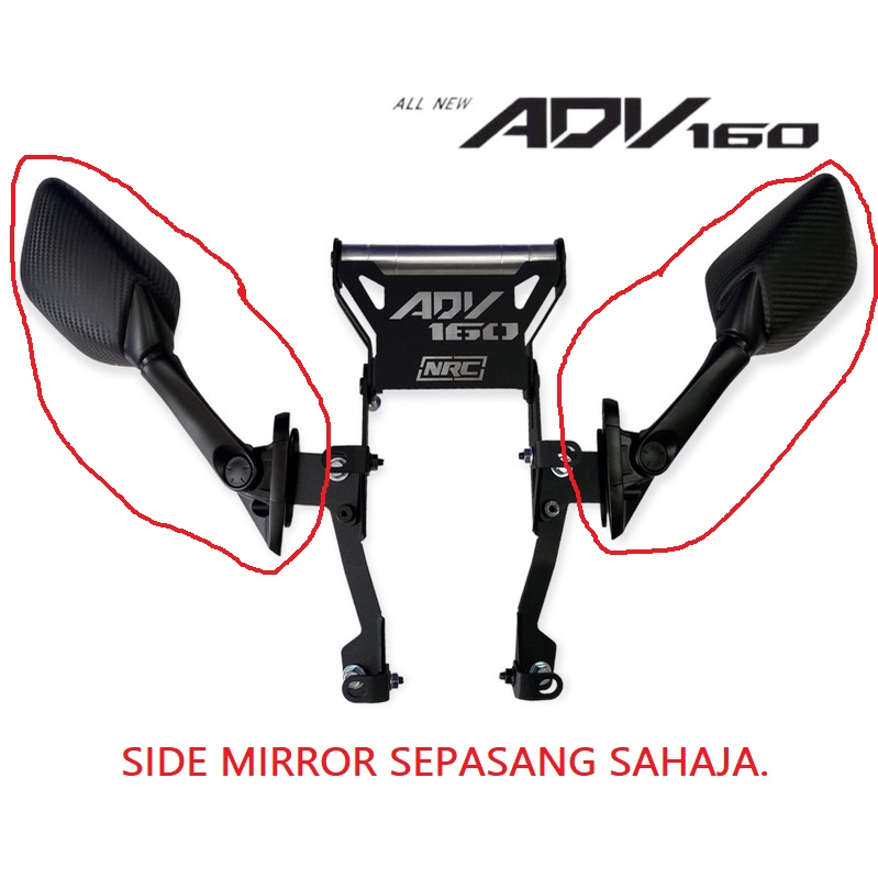 Honda ADV 160 Windshield Bracket,gps bracket. build in cross bar | Lazada