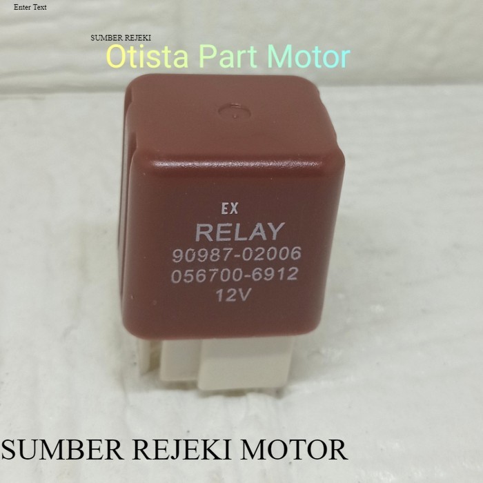 RILEY RELAY LAMPU 12V 12 VOLT KAKI 4 PIN TOYOTA KIJANG GREAT COROLLA ...