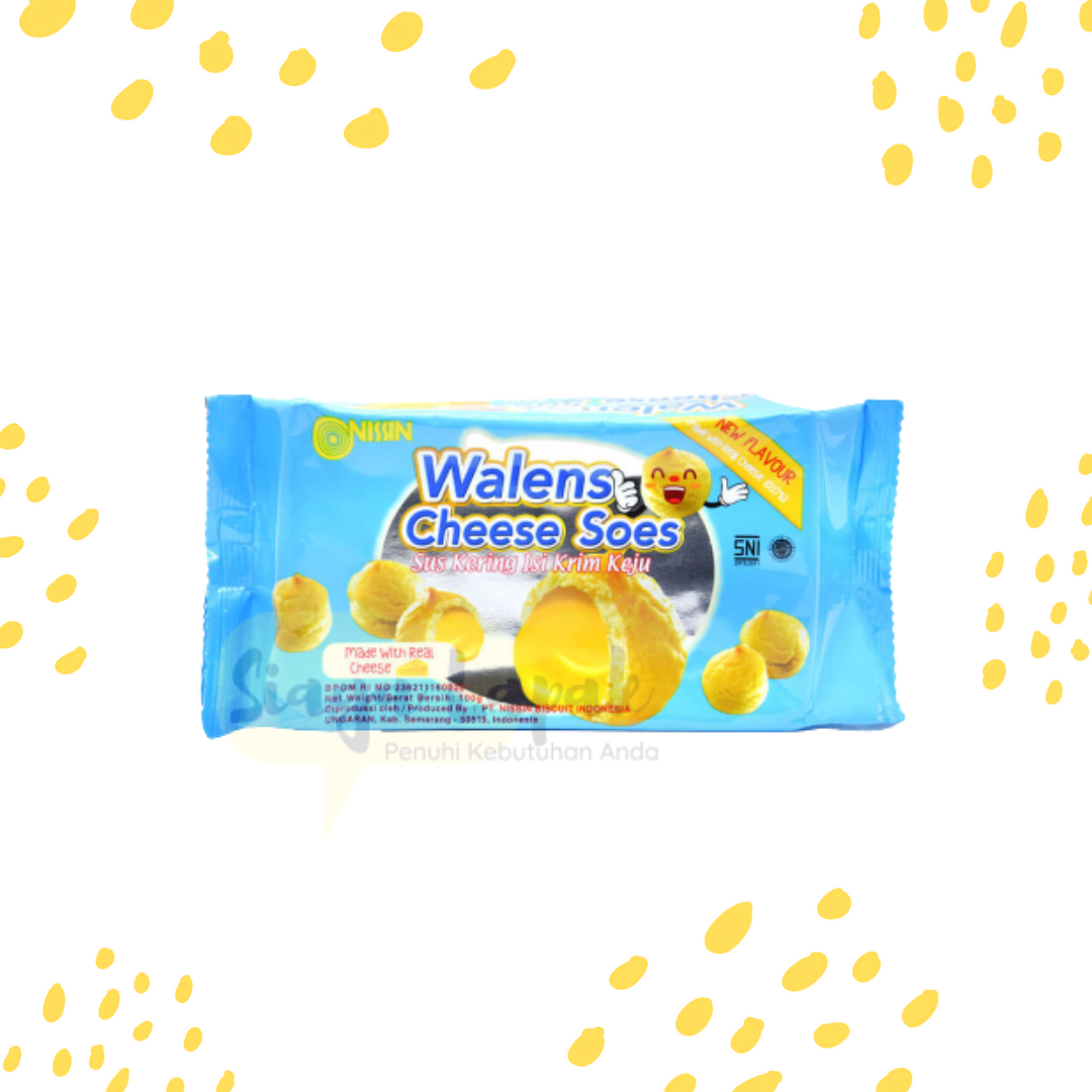 Walens Cheese Soes Nissin Sus Kering Keju 100gr | Lazada Indonesia