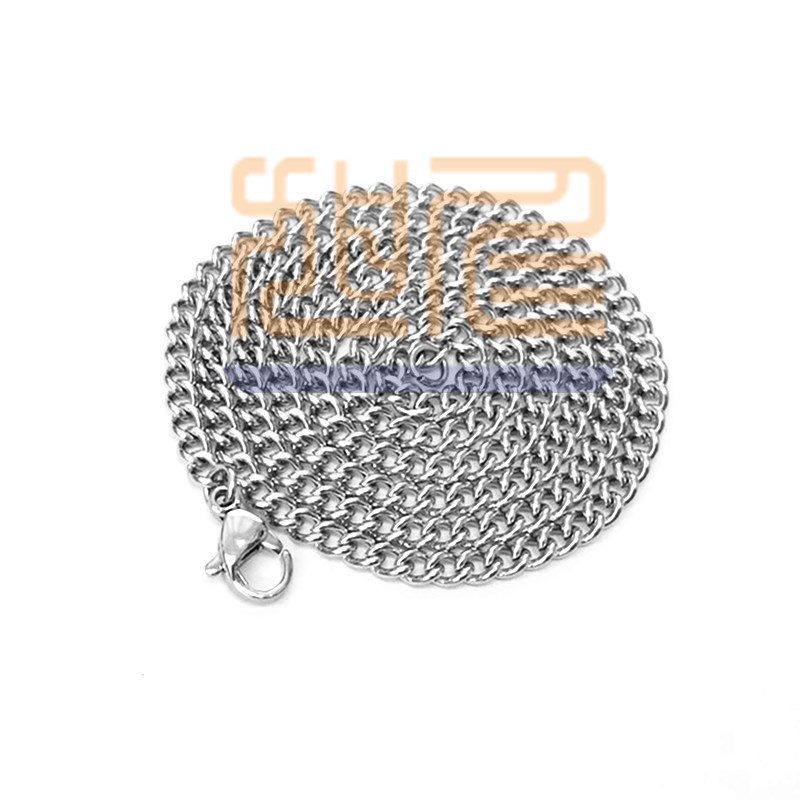 New Accessories Pendant Necklace 3 Stainless Steel Chain for Men and ...