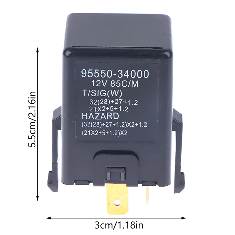 1pcs Car Turn Signal Flasher Relay 95550-34000 95550-39000 Flasher ...