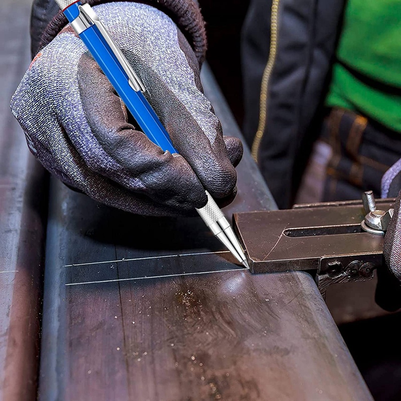 5 Packs Silver Streak Welders Pencil Set with Carbide Scriber Tool ...