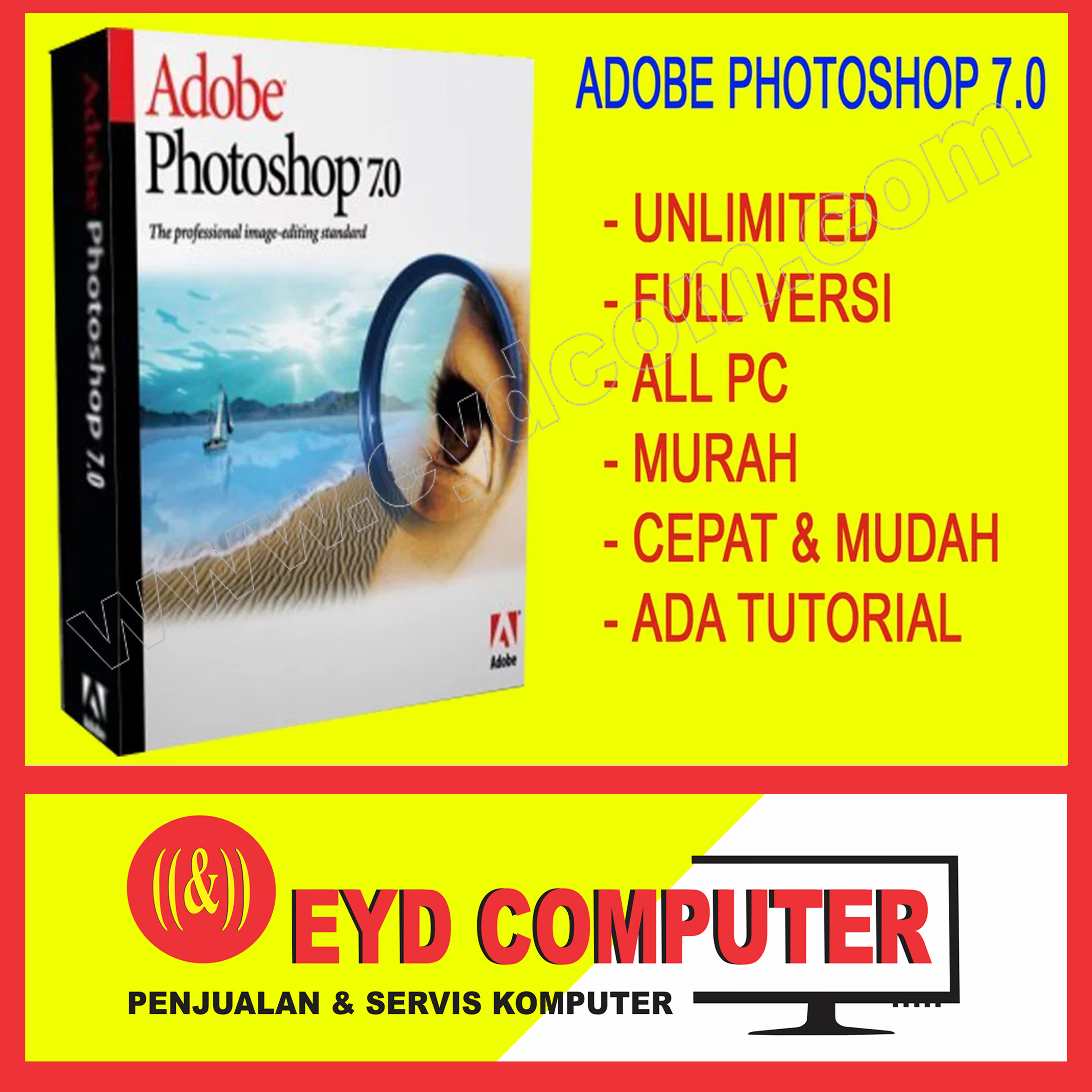 PROGRAM PHOTOSHOP 7.0 ALL PC FULL VERSION BANYAK PC APLIKASI POTOSOP ...