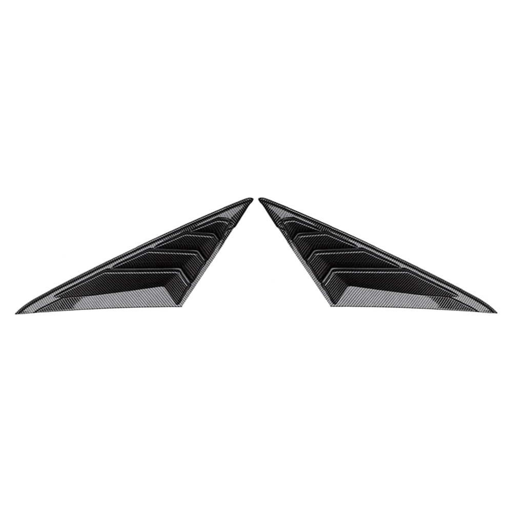 Carbon Fibre Rear Window Louver Shutter Cover Trim for 2021 2022 Air ...