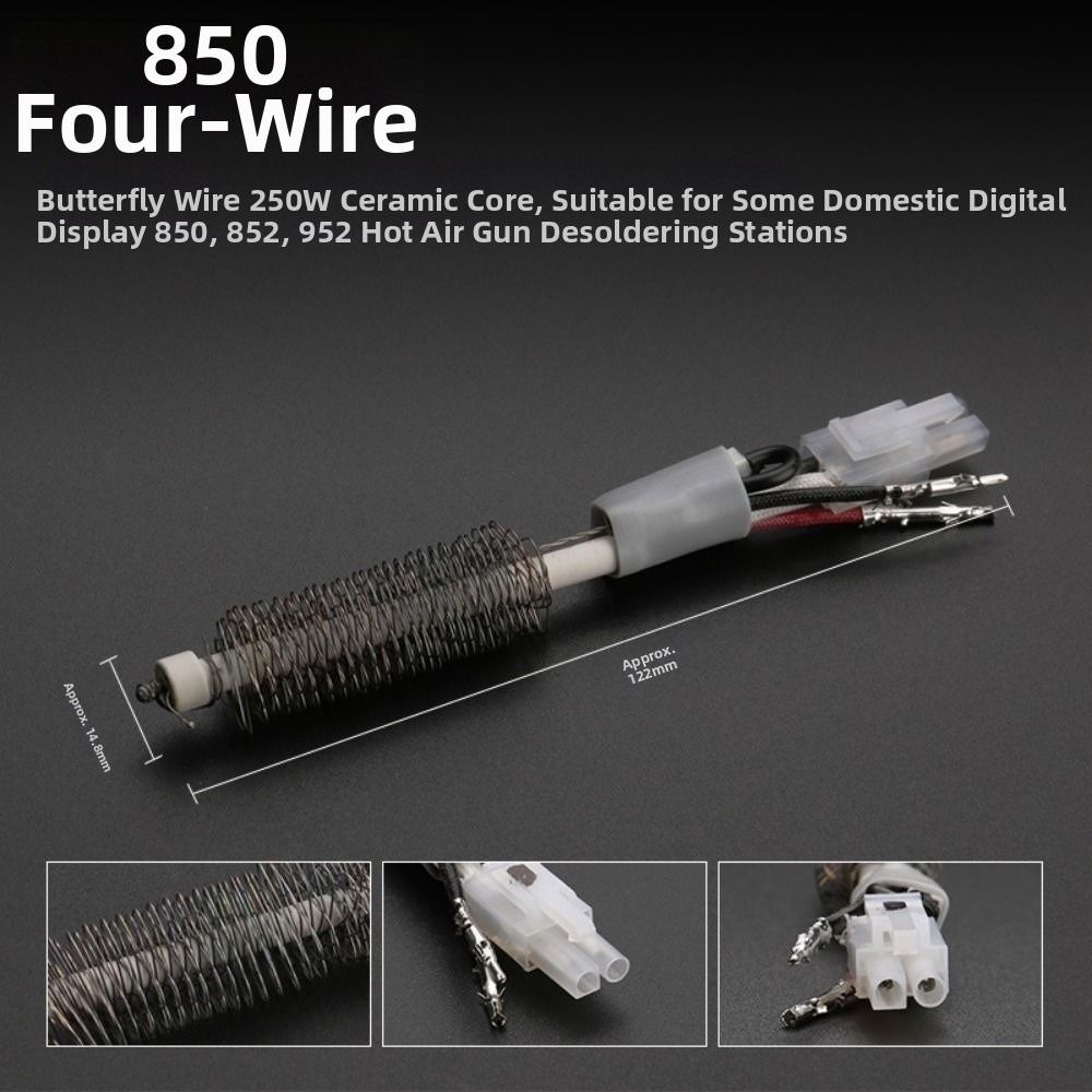 New 220V Heating Element Heat Core 850/858D 9 Styles Soldering Station ...