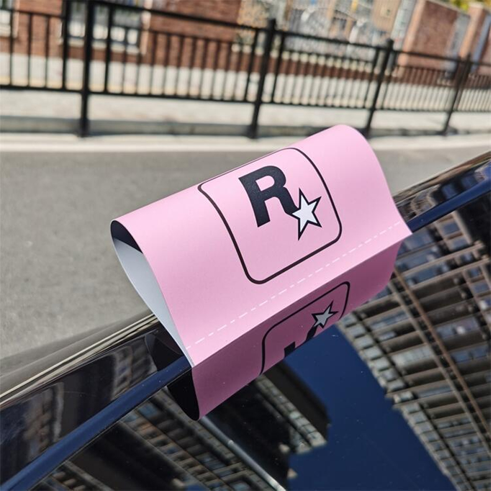 FG Car Labels Stickers Creative Decoration Wash Mark Washing Label Tag ...