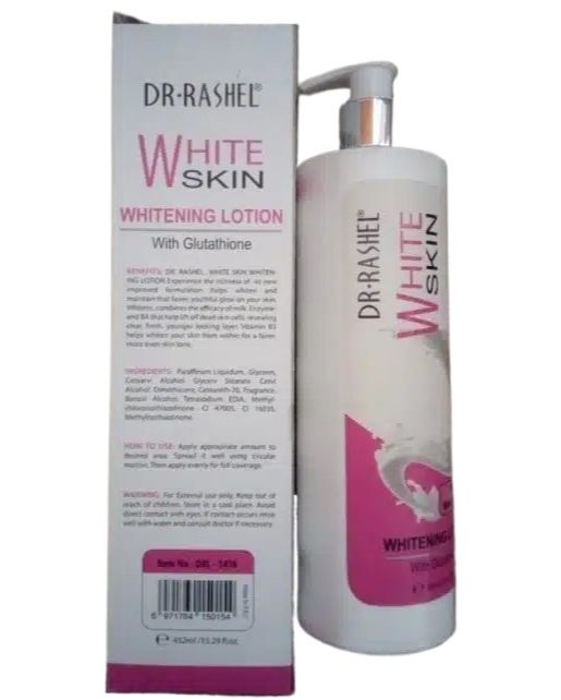DR RASHEL Moisturizing drws WHITE Skin Body Lotion 452ml | Daraz.lk