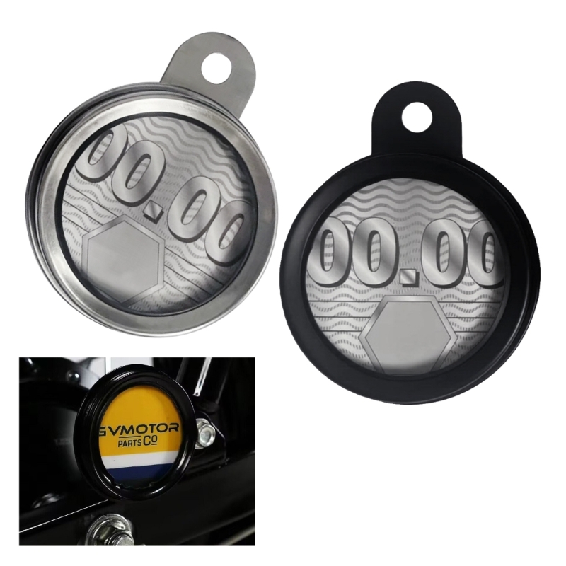 【Ready stock】 Motorcycle Universal Aluminum Tax Disc Permit Holder ...