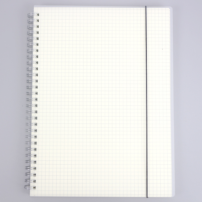 A5 A6 B5 Spiral Premium book coil Noteb ook Lined DOT Blank Grid Paper ...
