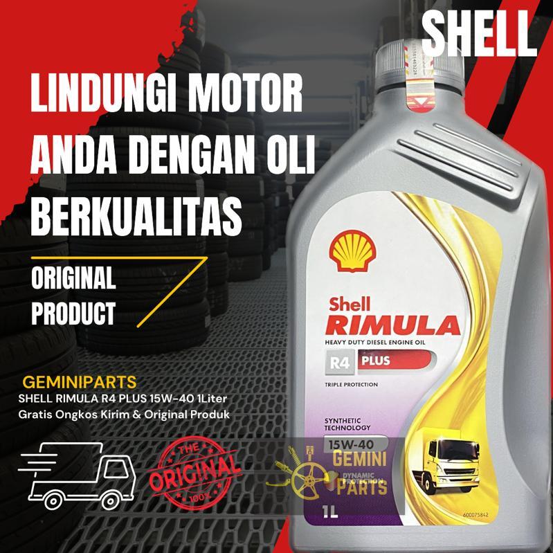 OLI SHELL RIMULA R4 PLUS 15W-40 1LITER | Lazada Indonesia