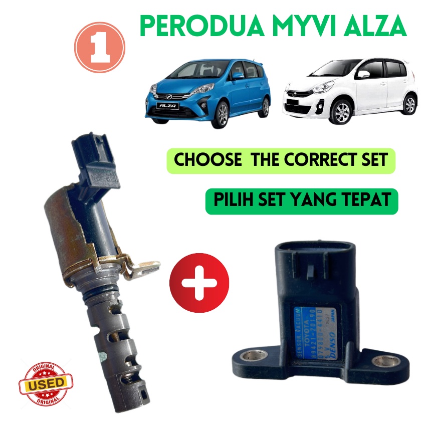 Toyota RS VVTI Solenoid Valve with MAP Sensor 89421-20190 Fit For MYVI ...