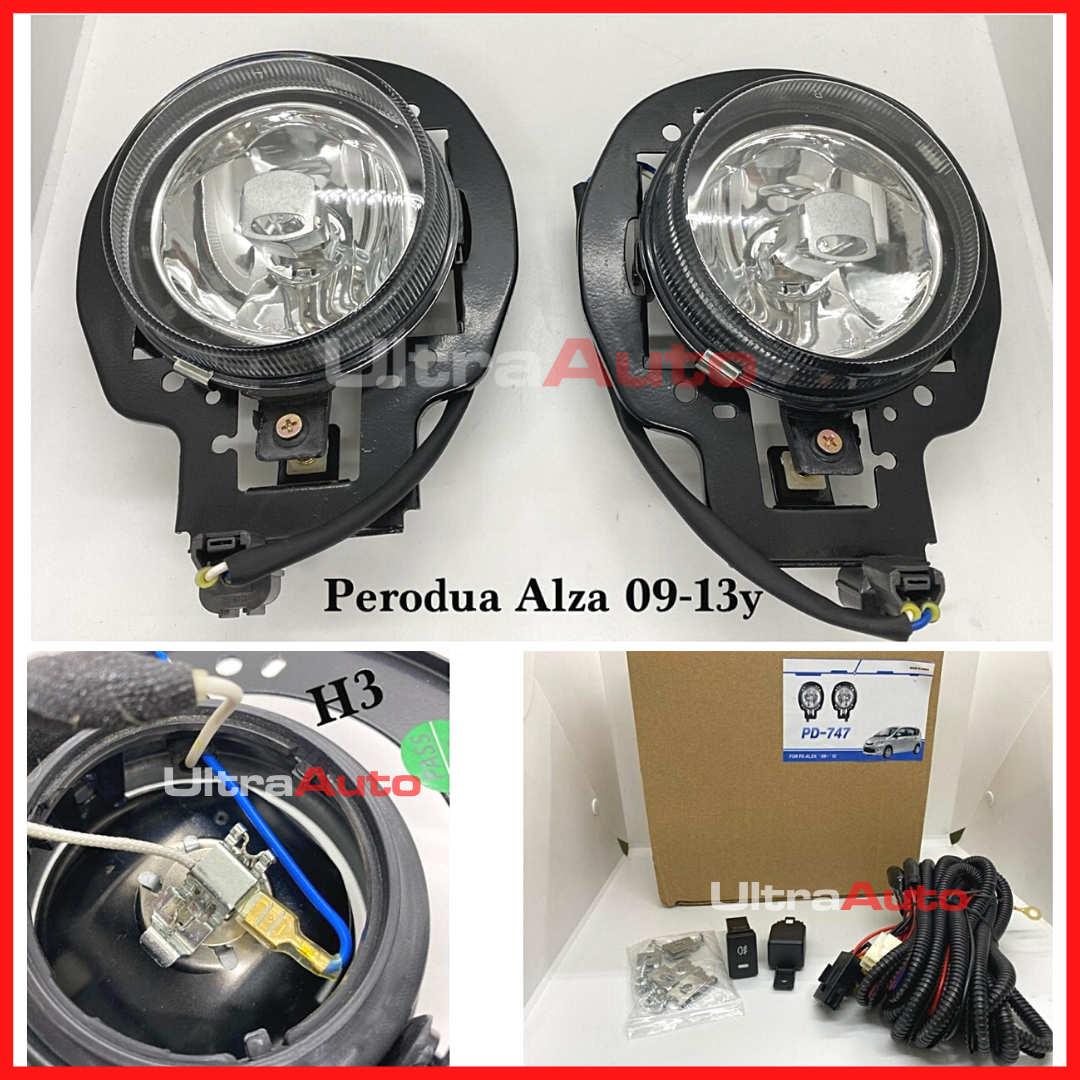 PERODUA ALZA FOGLAMP FOGLIGHT SPOTLIGHT 2009-2013 | Lazada