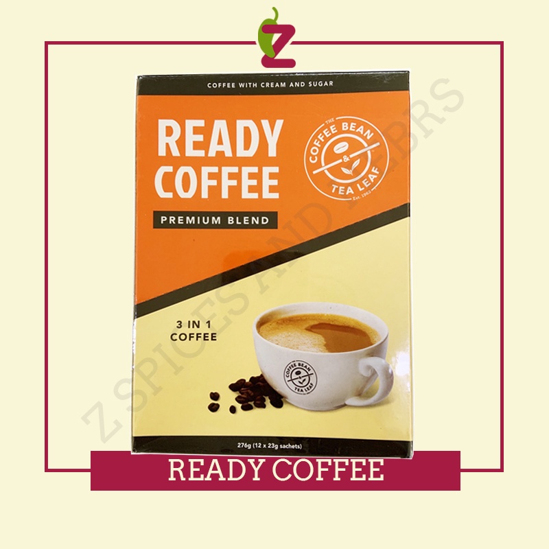 THE COFFEE BEAN & TEA LEAF® READY COFFEE PREMIUM BLEND 12 Sachets 23g ...