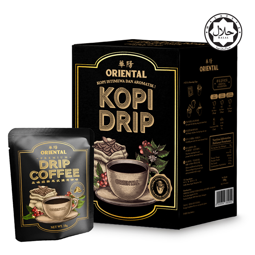 ORIENTAL Premium Drip Coffee 18g X10 | Lazada