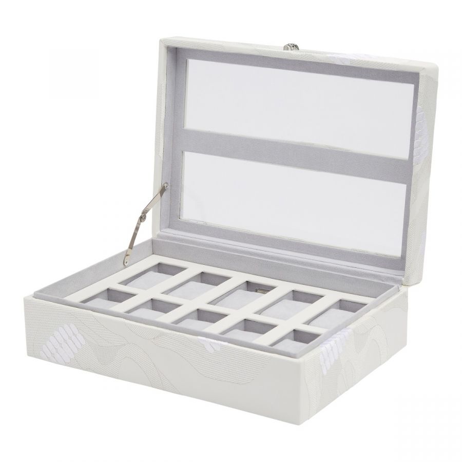 กล่องหมุน กล่องนาฬิกา WOLF1834 รุ่น MEMENTO MORI 10-PIECE WATCH BOX ...